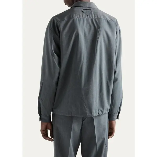 Prada Ottoman Cotton Shirt - Multi