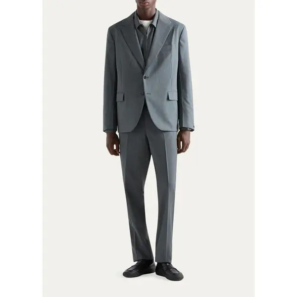 Prada Mouliné Wool Pants