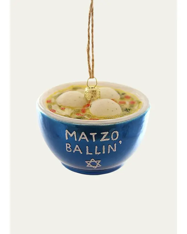 CODY FOSTER & CO Matzo Ball Soup Ornat