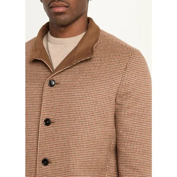 Zegna Houndstooth Wool-blend Jacket