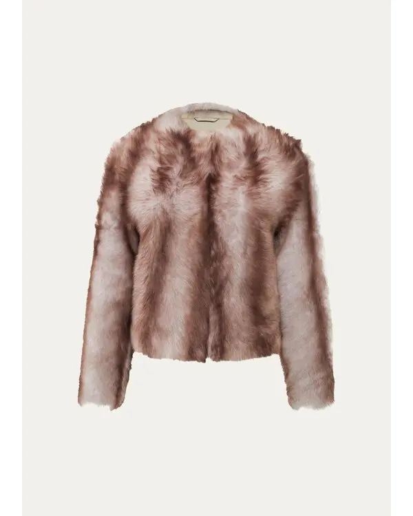 Gorski Short Toscana Shearling Jacket