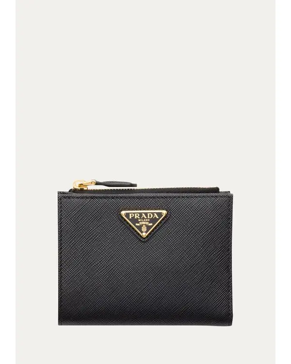 Prada Saffiano Leather Bifold Wallet
