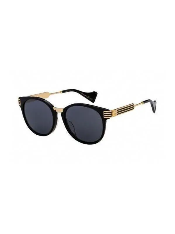 Gucci Gg0586sa Sunglasses Gold / Grey - Default