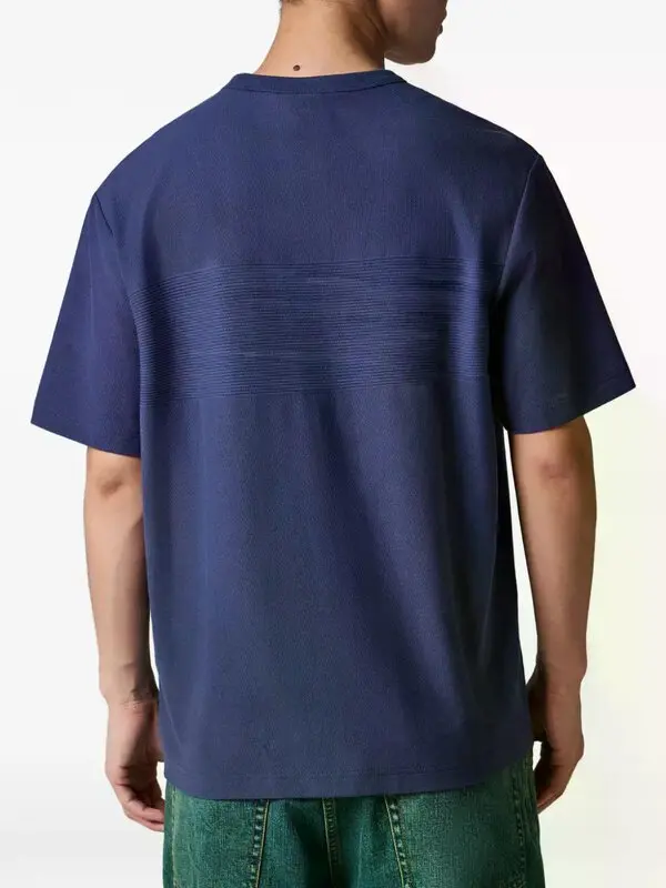 Paul Smith Ribbed-panel T-shirt