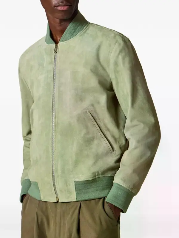 Paul Smith Light Suede Bomber Jacket