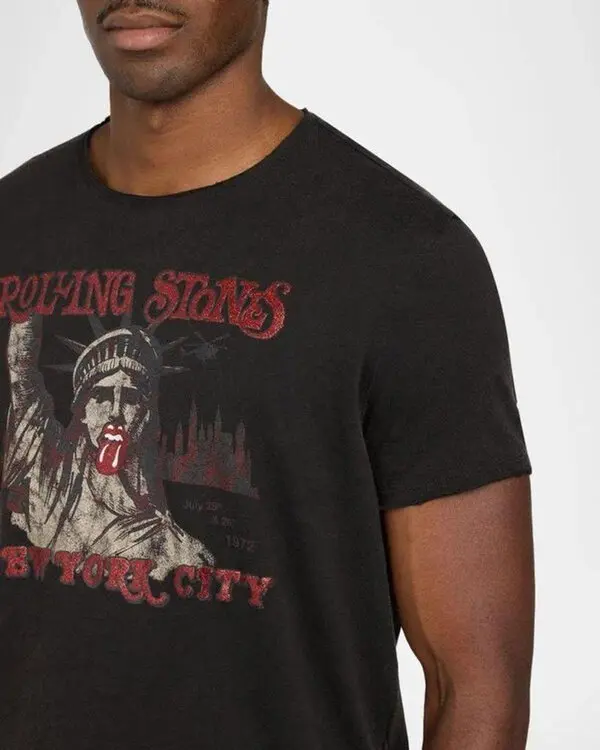 John Varvatos Apos;s The Rolling Stones Nyc T-shirt - Black