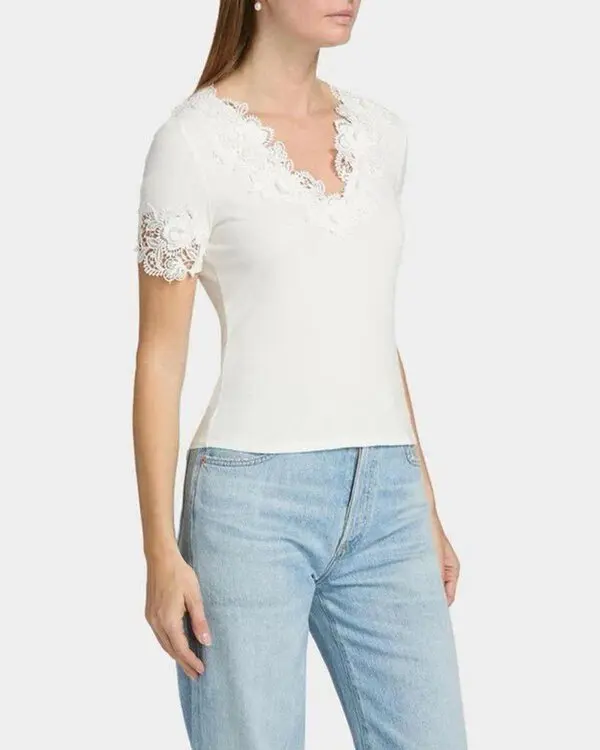 Generation Love Shiloh 3d Lace Combo Top