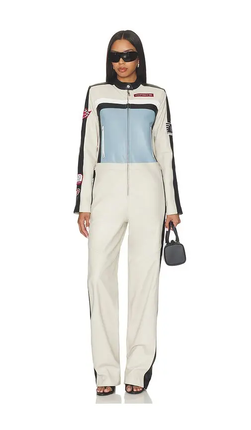 PORSCHE X Daytona Leather Jumpsuit