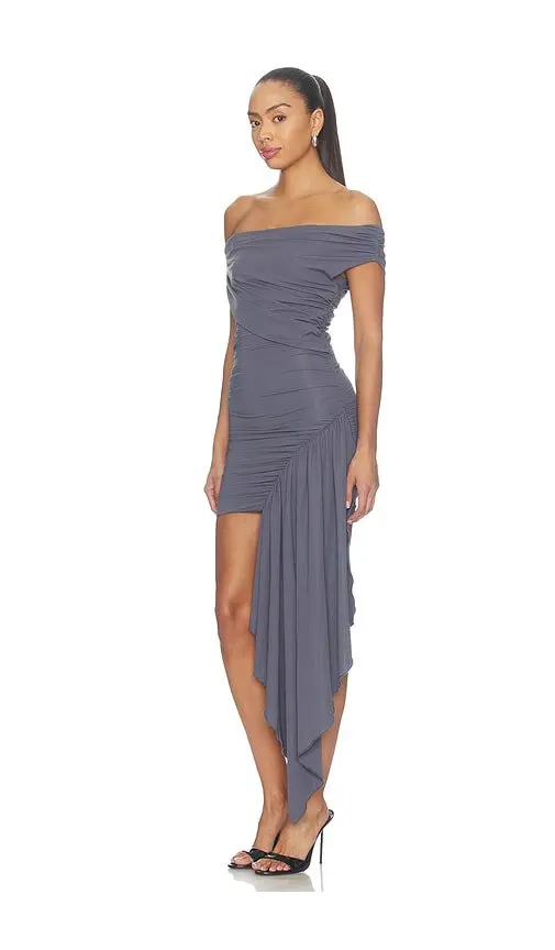 Superdown X Hannah Lizzy Mallery Drape Mini Dress