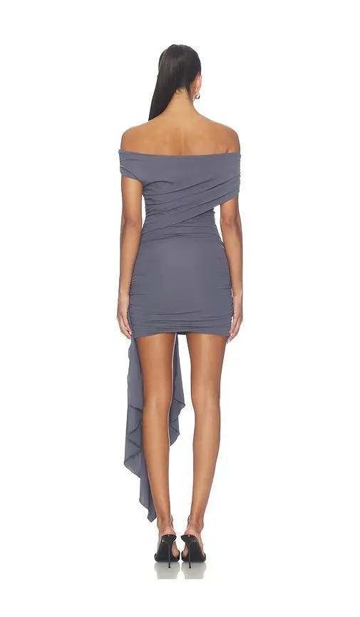 Superdown X Hannah Lizzy Mallery Drape Mini Dress