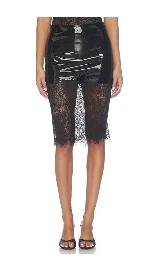 Nbd X Hannah Lizzy Indrani Midi Skirt