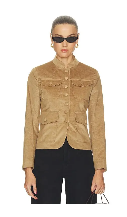 Rag & Bone Mercer Corduroy Blazer In Beige - Camel