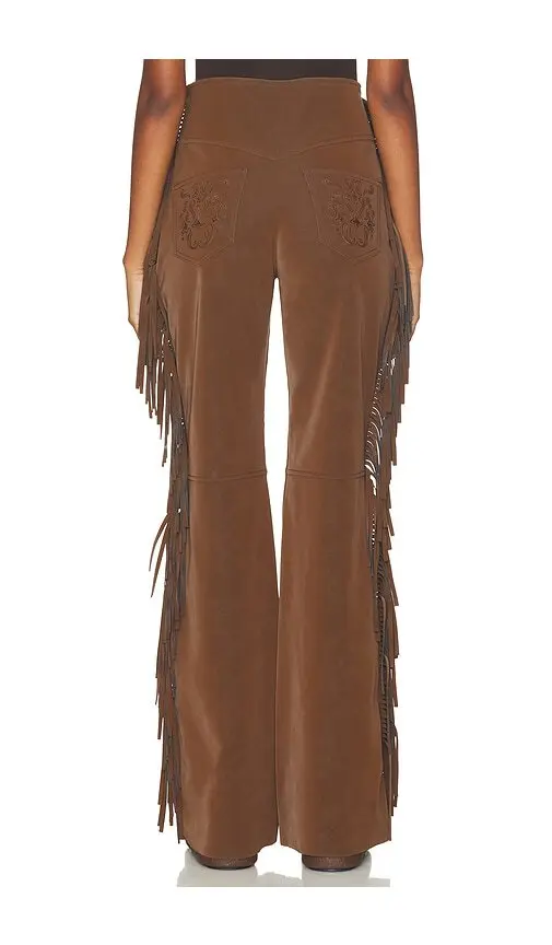 Goldbergh Rumi Pants In Brown - Deep Mocha