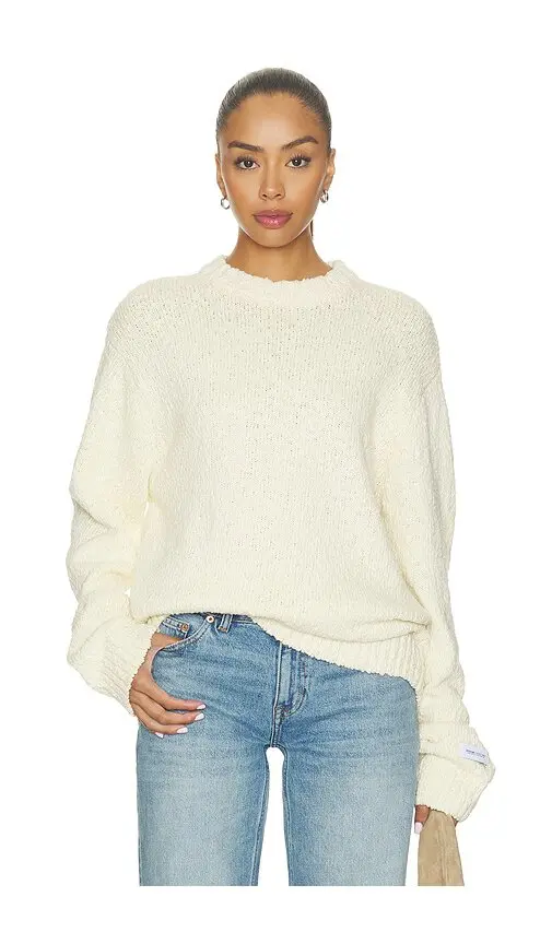 DR. DENIM Mic Sweater In Cream