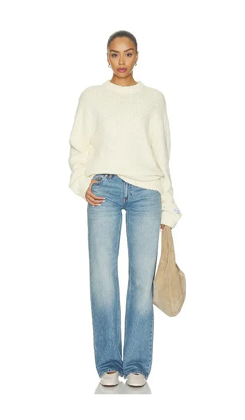 DR. DENIM Mic Sweater In Cream