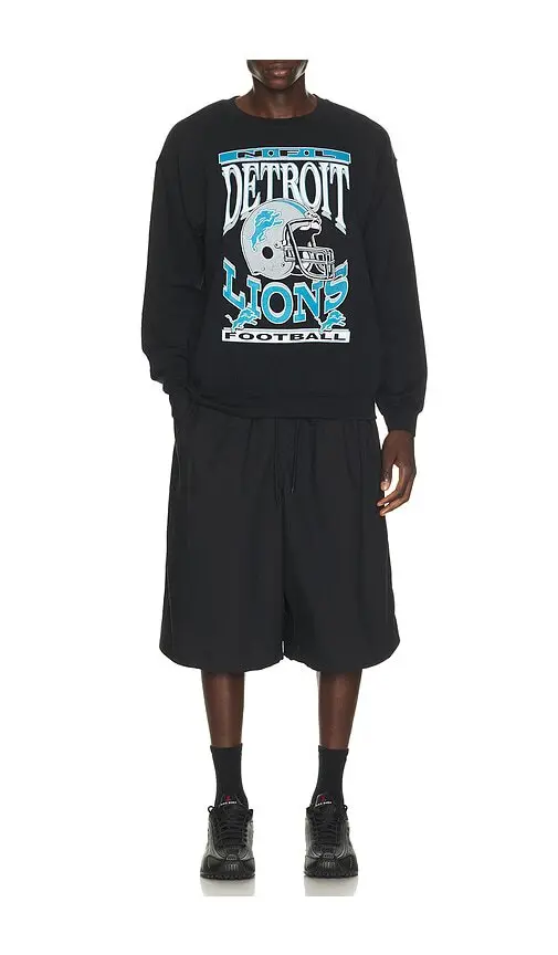 Junk Food Lions Helmet Crew Fleece Sweatshirt
