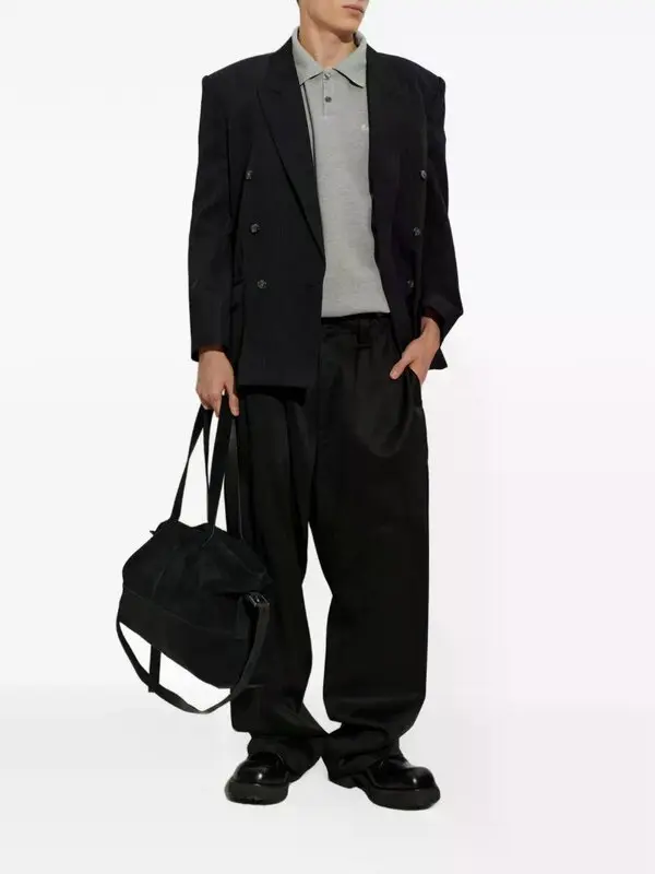 WILLY CHAVARRIA Manuel Pinstripe Double-breasted Jacket