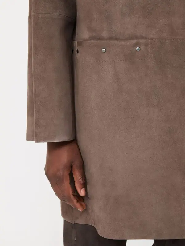 Max Mara Suede Overcoat