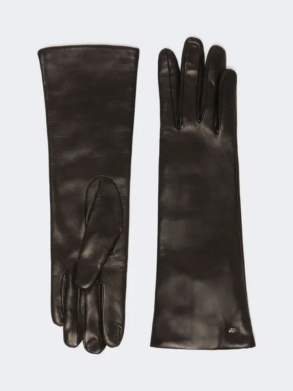 Max Mara Mid-length Nappa Leather Gloves