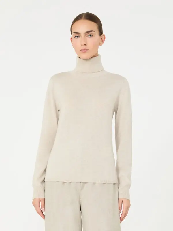 Max Mara Wool And Cashmere Turtleneck Sweater