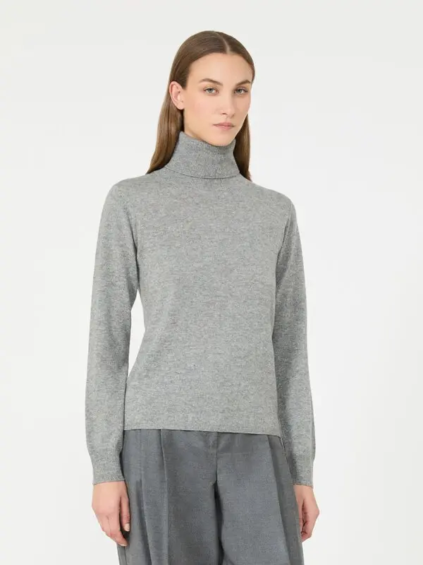 Max Mara Wool And Cashmere Turtleneck Sweater