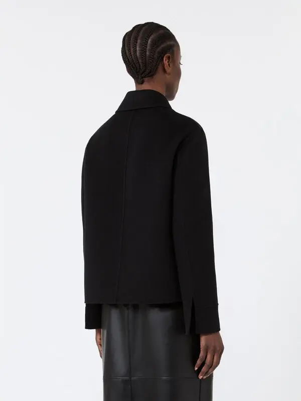 Max Mara Double Wool Cropped Jacket
