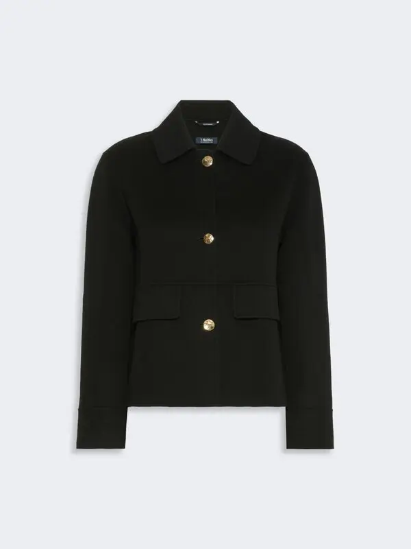 Max Mara Double Wool Cropped Jacket