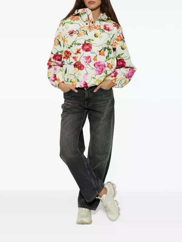 Kenzo Wildflower Floral-print Hooded Jacket