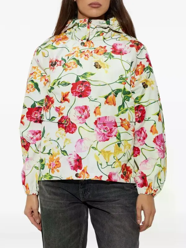 Kenzo Wildflower Floral-print Hooded Jacket
