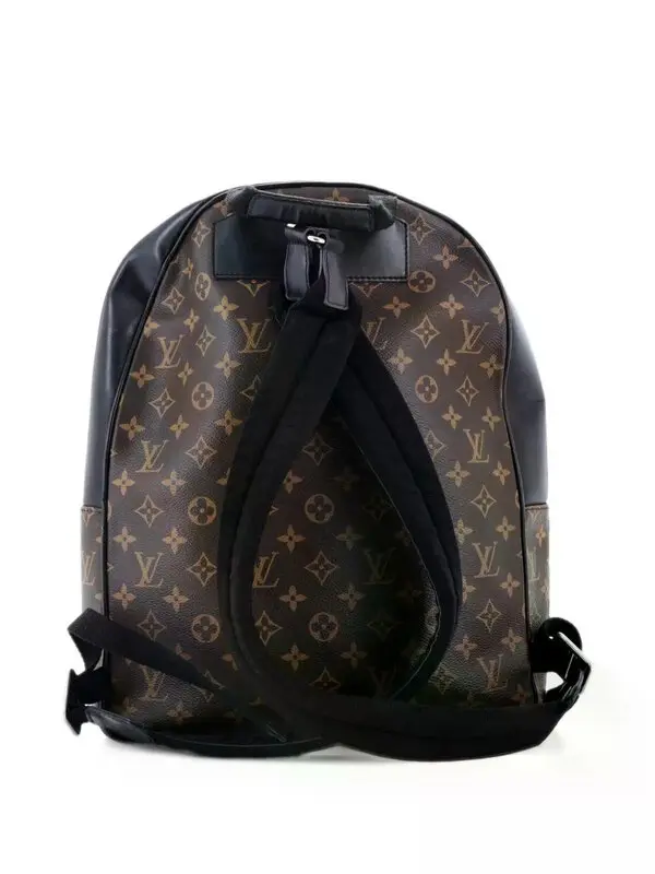 LOUIS VUITTON Josh Macassar Monogram Canvas Backpack