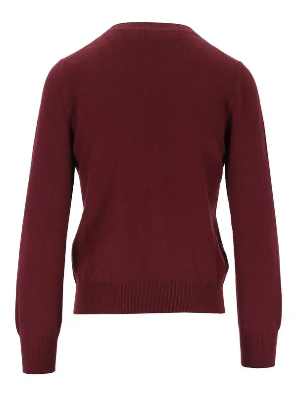 Miu Miu V-neck Wool Sweater - Multicolor