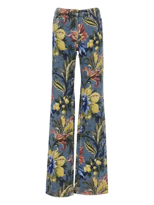 Etro Flared Jeans - Multicolor