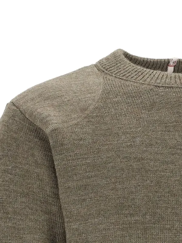 Moncler Wool Sweater With Logo