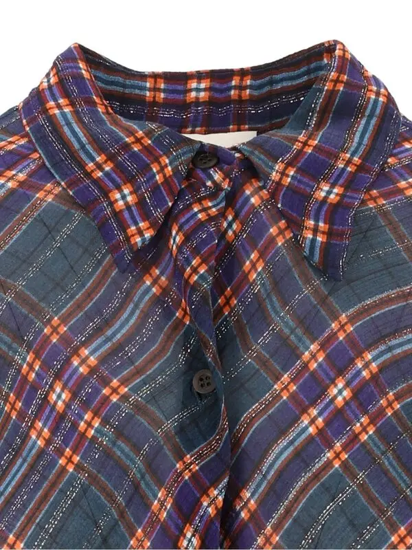 Dries Van Noten Form-fitting Lurex Shirt - Multicolor