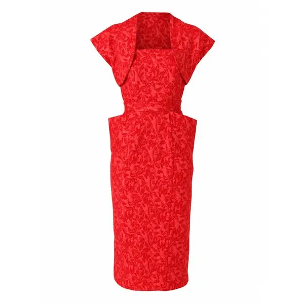 SACHA DRAKE Samba Jacquard Convertible Dress & Bolero Set