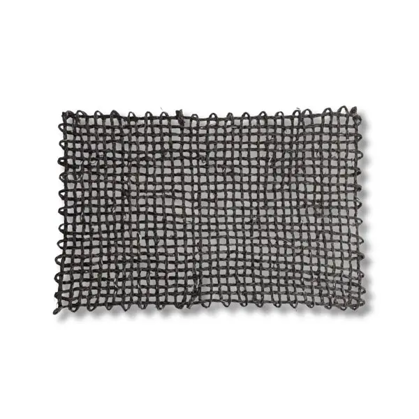 CASA DUNIYA Hand-woven Sabai Grass Kadun Placemats Set Of Six - Black
