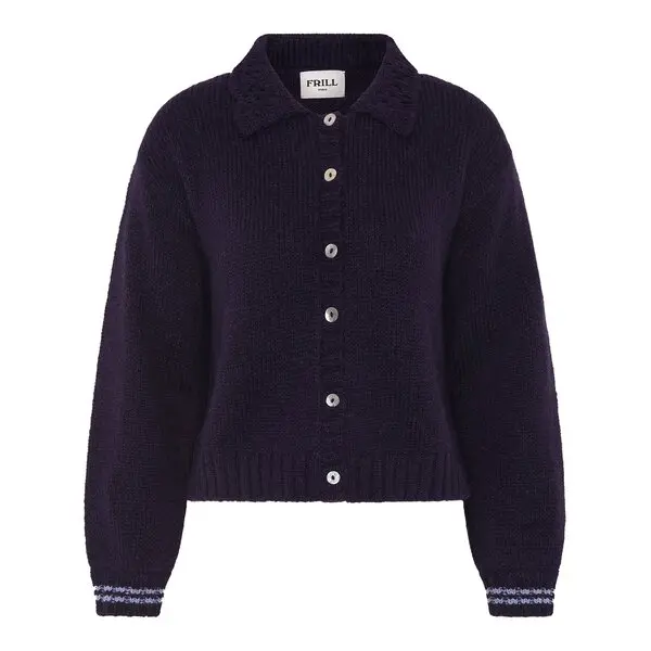 FRILL STUDIO Wendy Cardigan Midnight