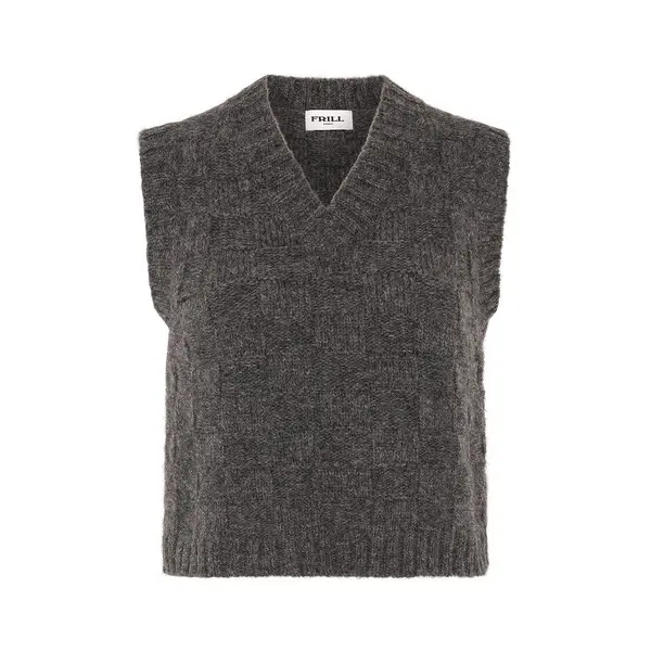 FRILL STUDIO Puzzle Vest Stormy