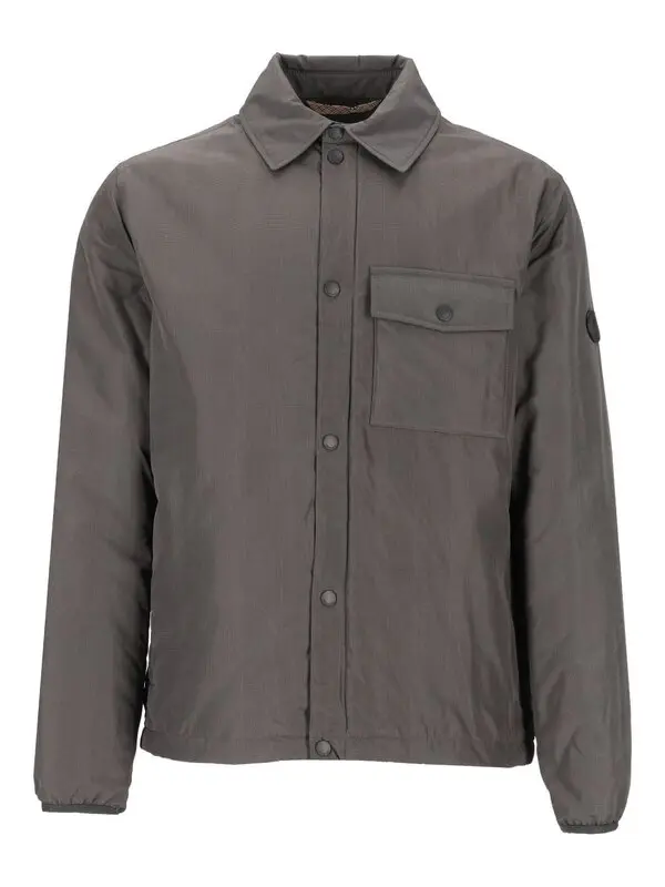 Burberry Padded Overshirt - Gray
