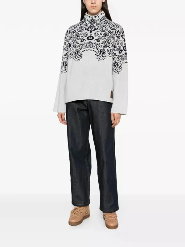 Goldbergh Anshin Paisley-pattern Sweater