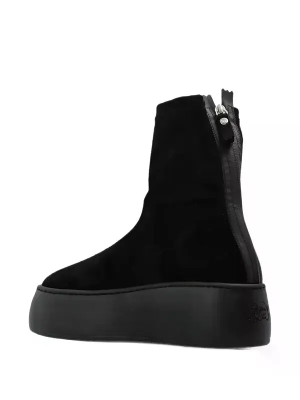 Agl Vibe Platform Ankle Boots