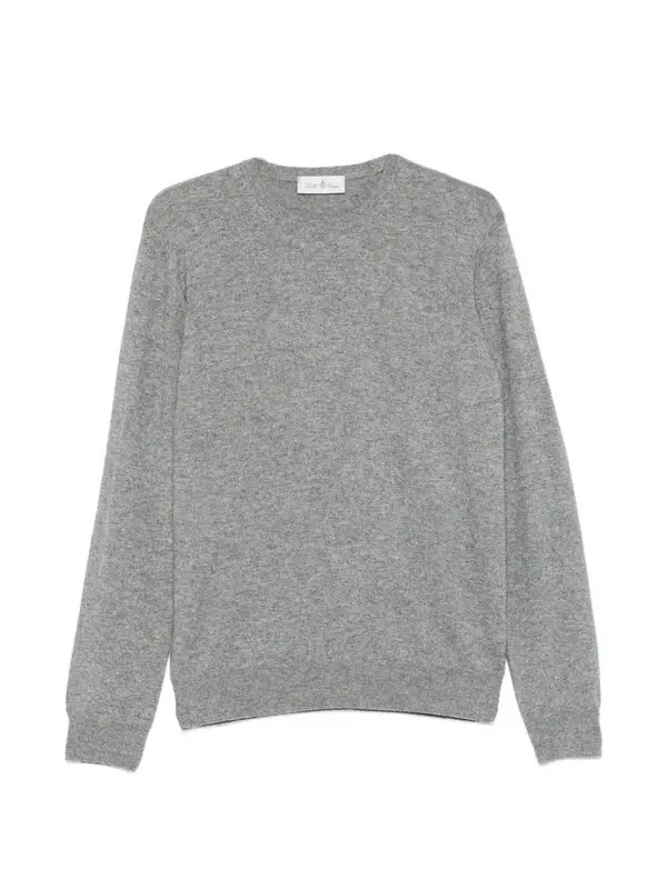 DELLA CIANA Crew-neck Fine-knit Sweater