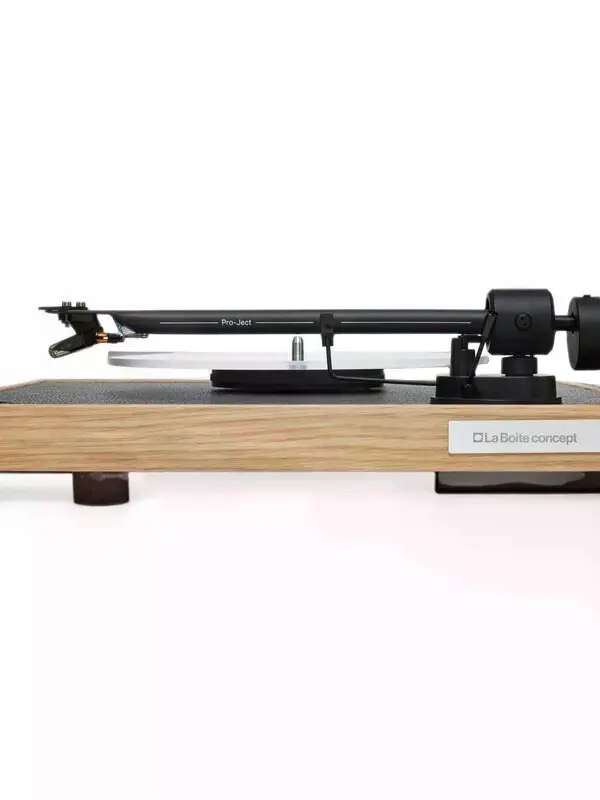 LA BOITE CONCEPT Square Cc Oak Turntable