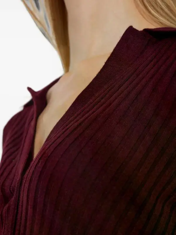 AKEP Ribbed-knit Wool Sweater