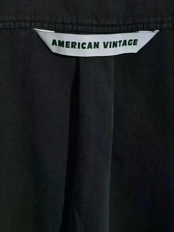 American Vintage Lycaz Chest-pocket Denim Shirt