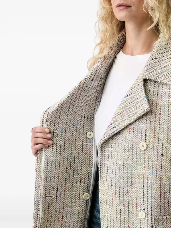 Munthe Vindaloo Herringbone Tweed Coat