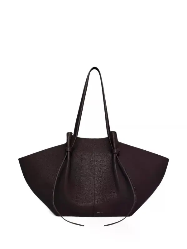Yuzefi Large Mochi Pebble-grain Leather Tote Bag