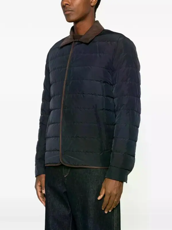 Herno Quilted Spread-collar Jacket