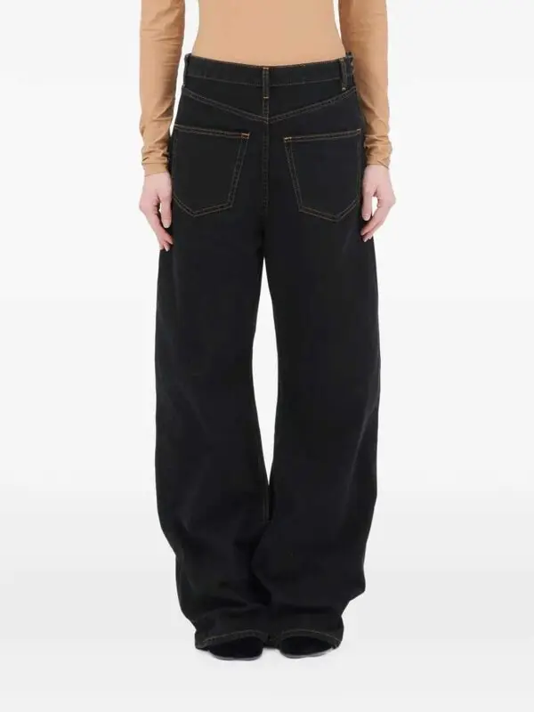 MAISON MARGIELA Wide-leg Jeans Worn Back-to-front