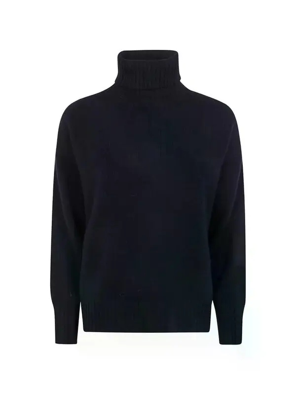 D.exterior Roll-neck Cashmere Sweater